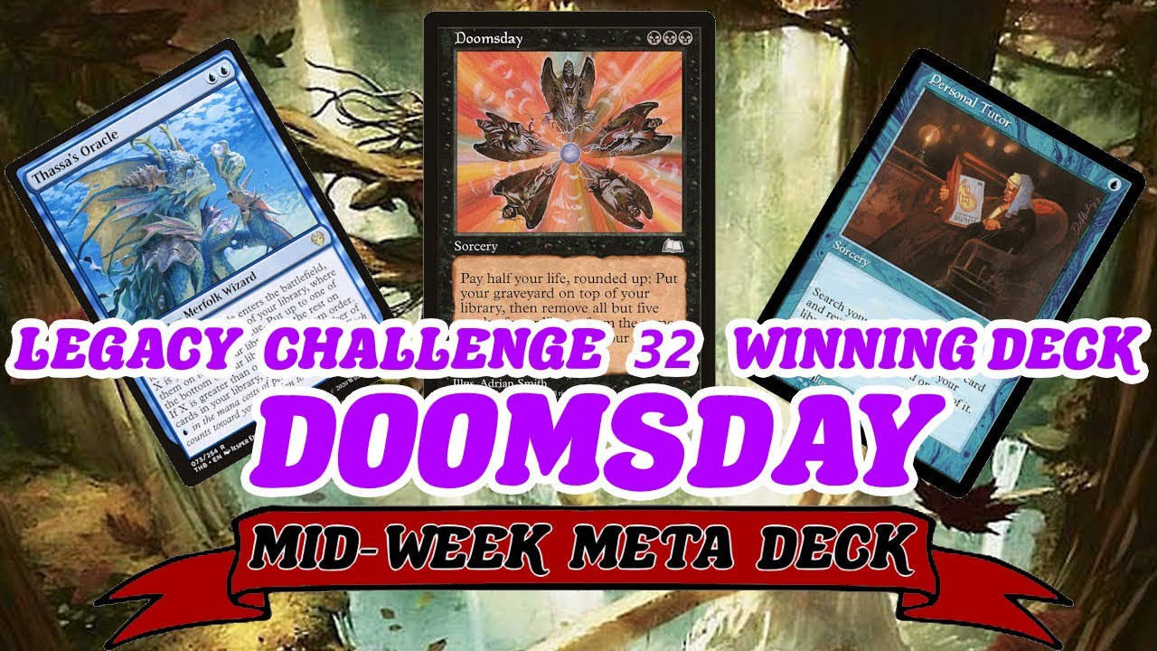 LEGACY CHALLENGE 32 WINNING DOOMSDAY DECK! Thassa's Oracle combo MTG ...