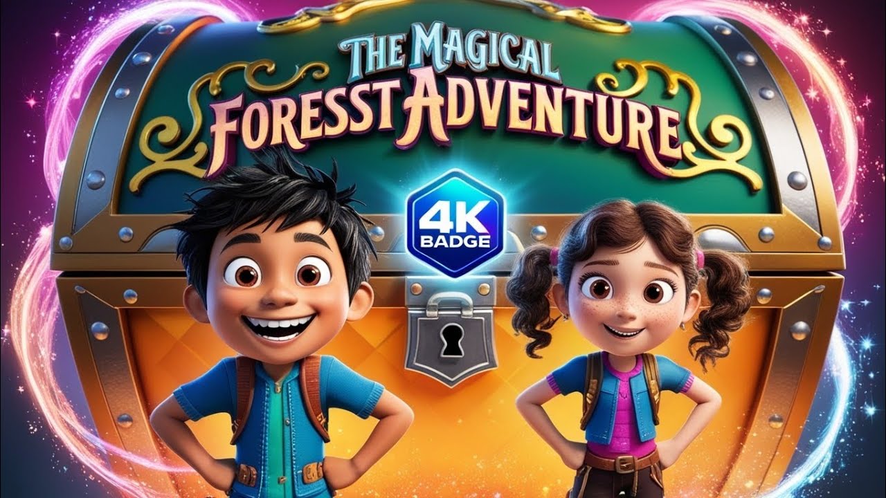 The Magical Forest Adventure: Hidden Treasure Hunt in 4K | #KidsStory # ...
