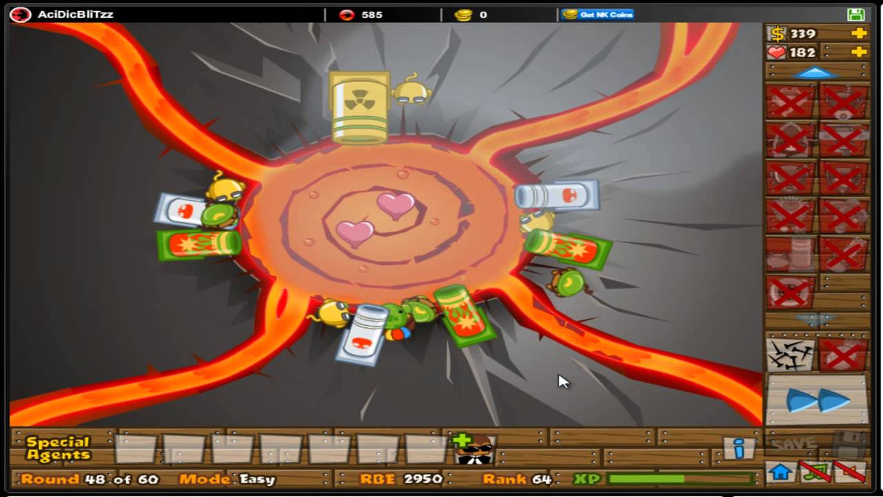 Bloons Tower Defense 5 - BTD5 - Mortar In The Mount - Daily challenge ...