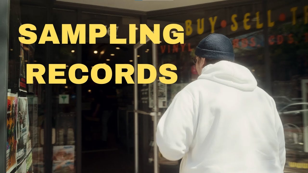 sampling vinyl records - YouTube