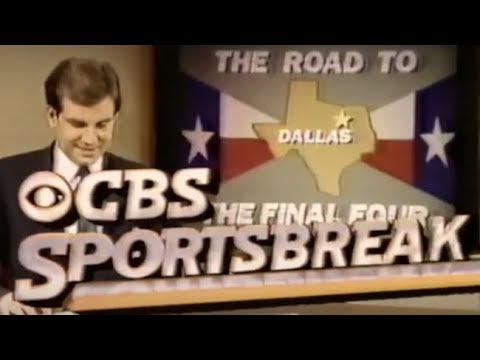 CBS SPORTSBREAK - Jim Nantz - March 23 1986 - YouTube