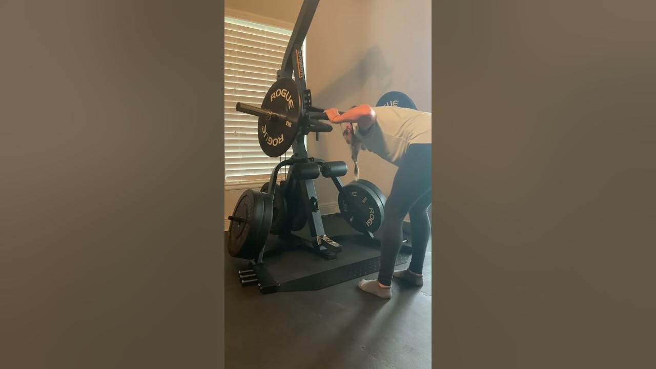 Powertec Levergym Exercise 29 - Squat Bar Good Mornings - YouTube