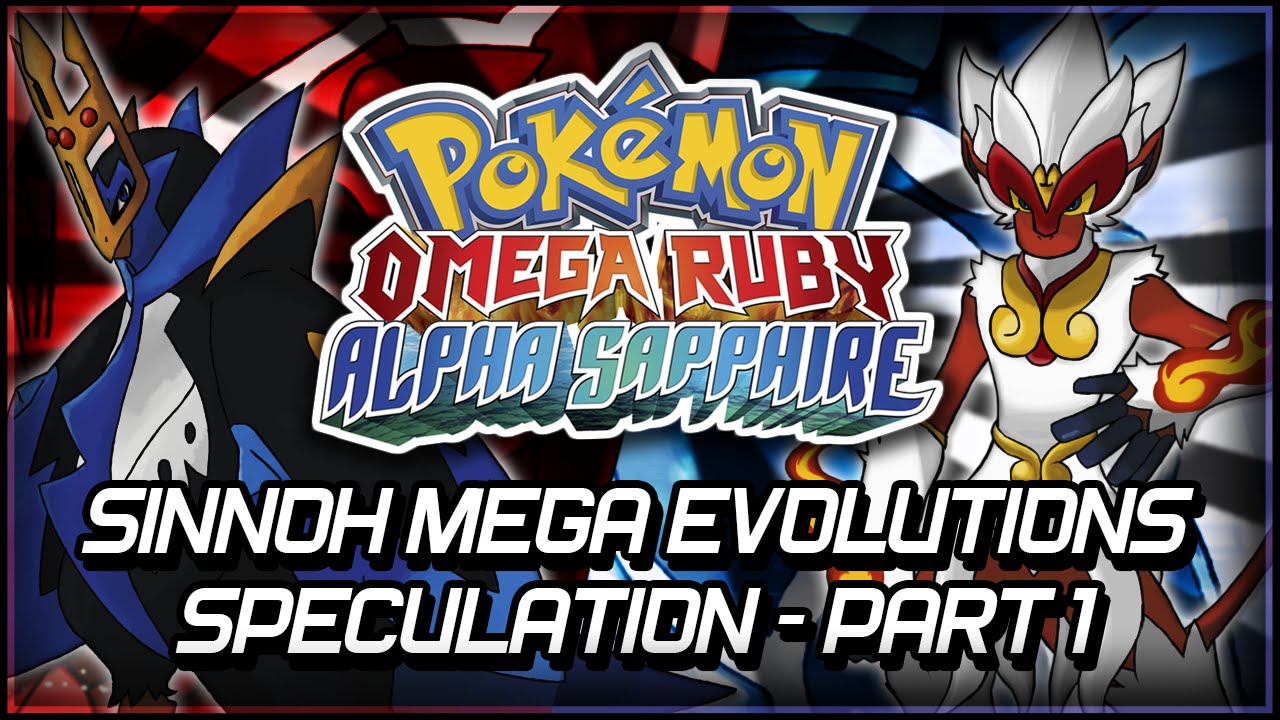 Pokémon Omega Ruby and Alpha Sapphire | Sinnoh Mega Evolutions ...