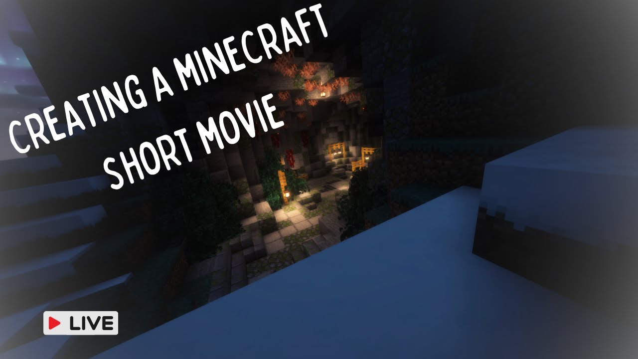 Creating a Minecraft Movie Map LIVE! | Epic Build for Cinematic ...