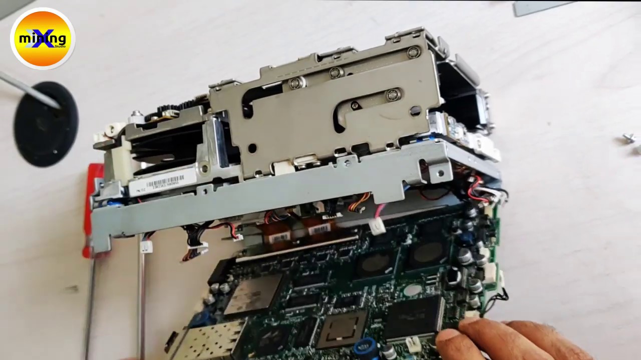 How to Disassemble the PCB for IBM LTO-4 Tape Drive - YouTube