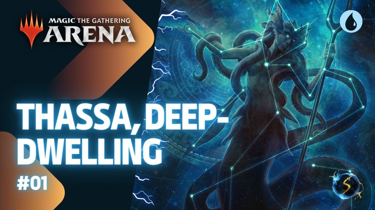 Thassa, Deep-Dwelling (EN) - Full Art Showcase Foil