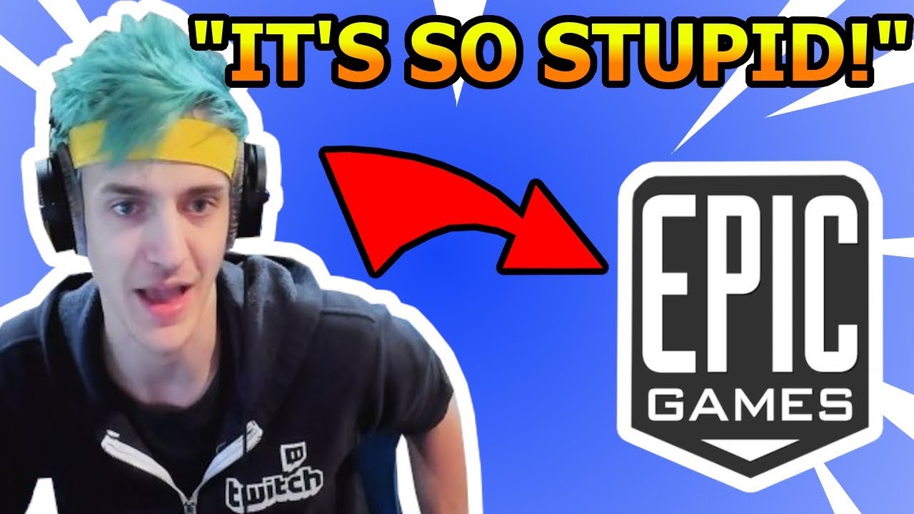 Ninja Gets MAD At Epic Games For Unfair Fortnite Tournaments! *CROSS ...