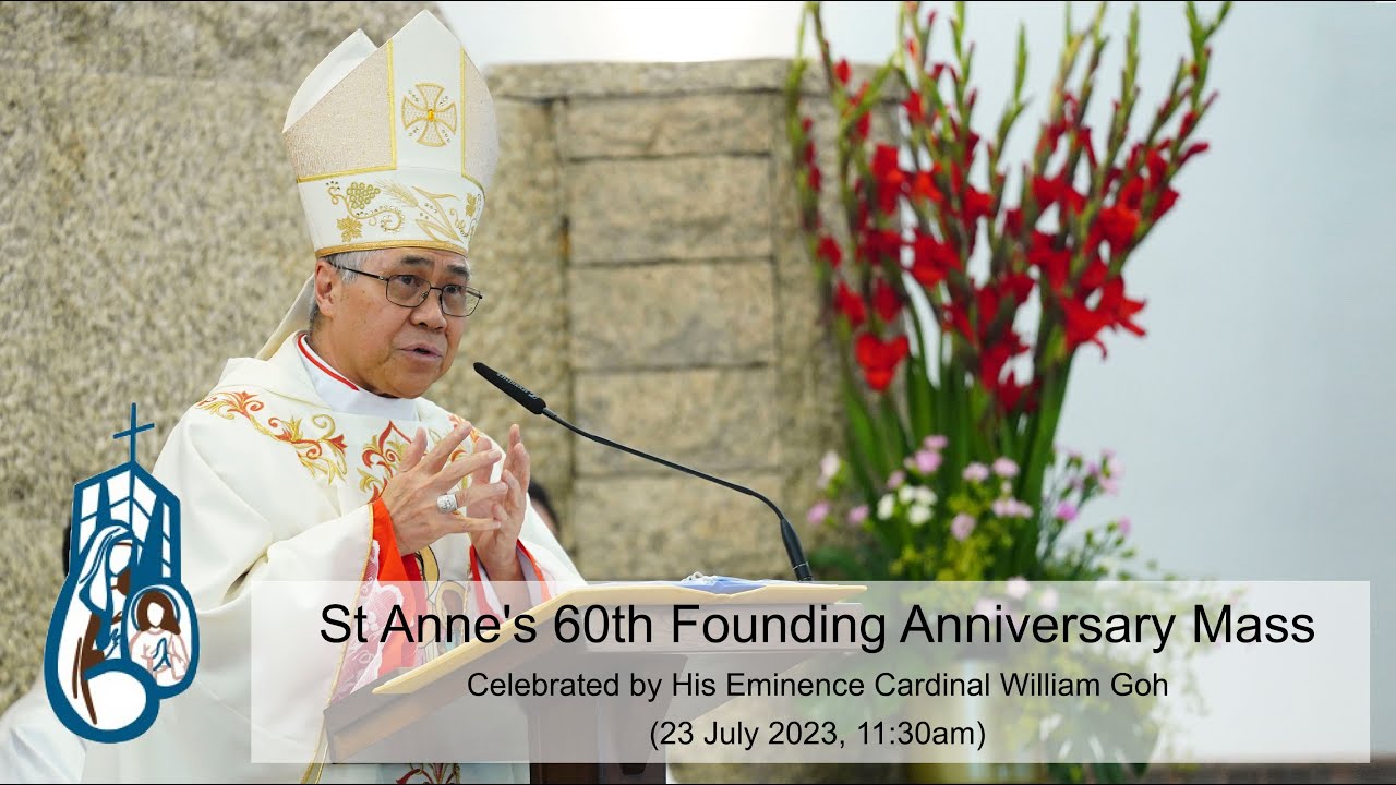 St Anne's 60th Founding Anniversary Mass - Homily - YouTube
