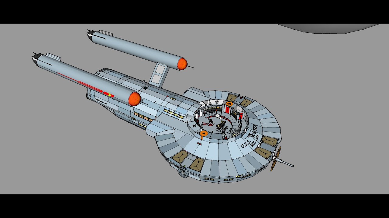 Star Trek "Sparrow" class U.S.S. Vortex NCC-973 (fan-made) - YouTube