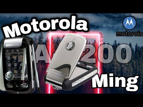 Celular Retro Motorola A1200 (Ming) - YouTube