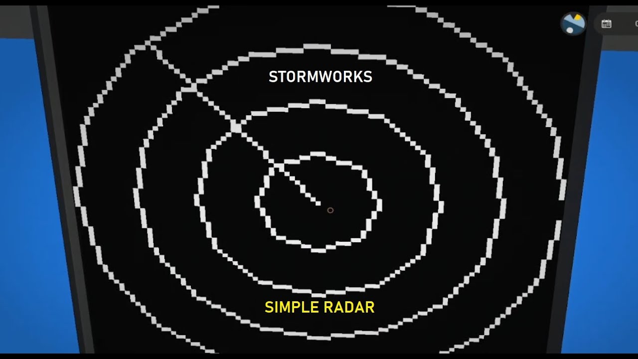 Stormworks - Simple Radar build and code! - YouTube
