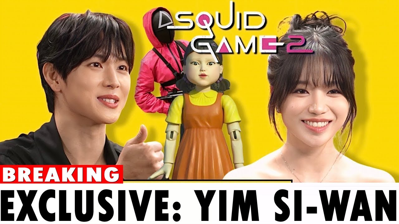 Exclusive: Yim Si-wan, Jo Yu-ri talk about Squid Game 2, Bollywood, and more - YouTube