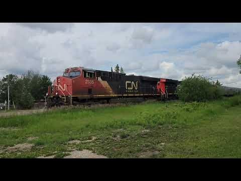 CN 2335 Leads a Southbound L558 (6/20/2025) - YouTube