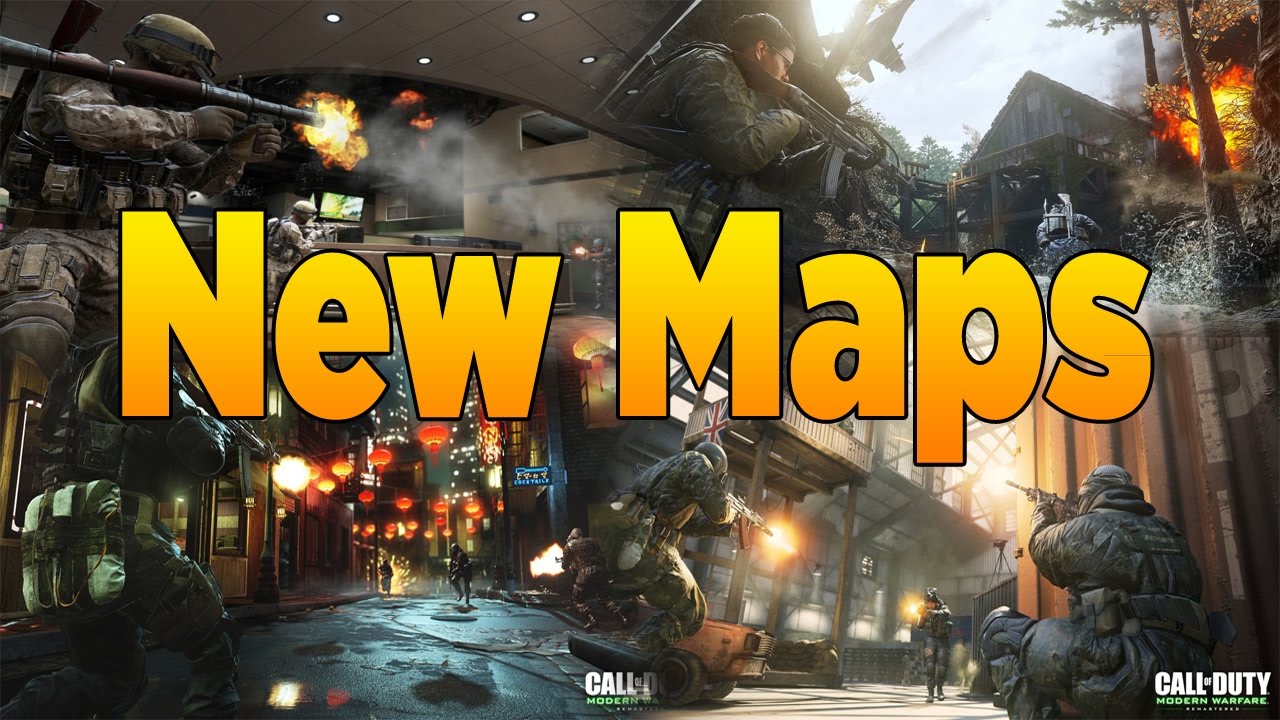 New Maps in Call of Duty Modern warfare Remastered (Variety Map Pack ...