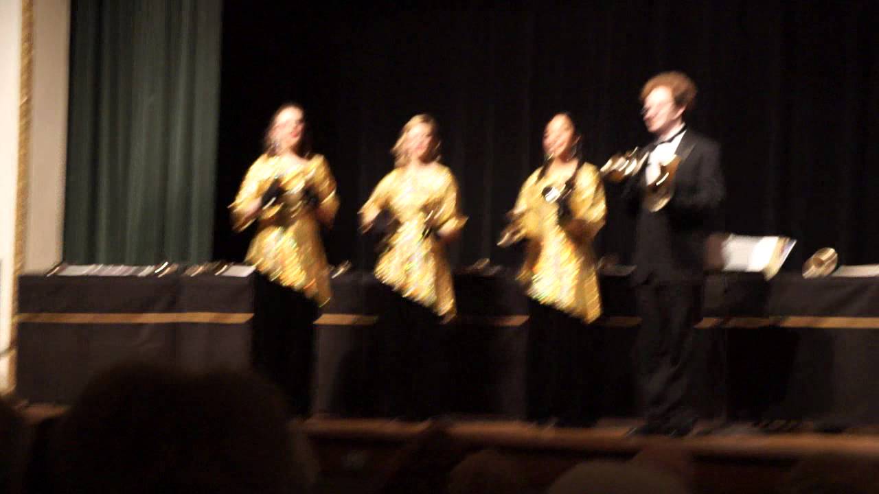 Purdue Bells: Austrian Carol - 4-In-Hand - YouTube