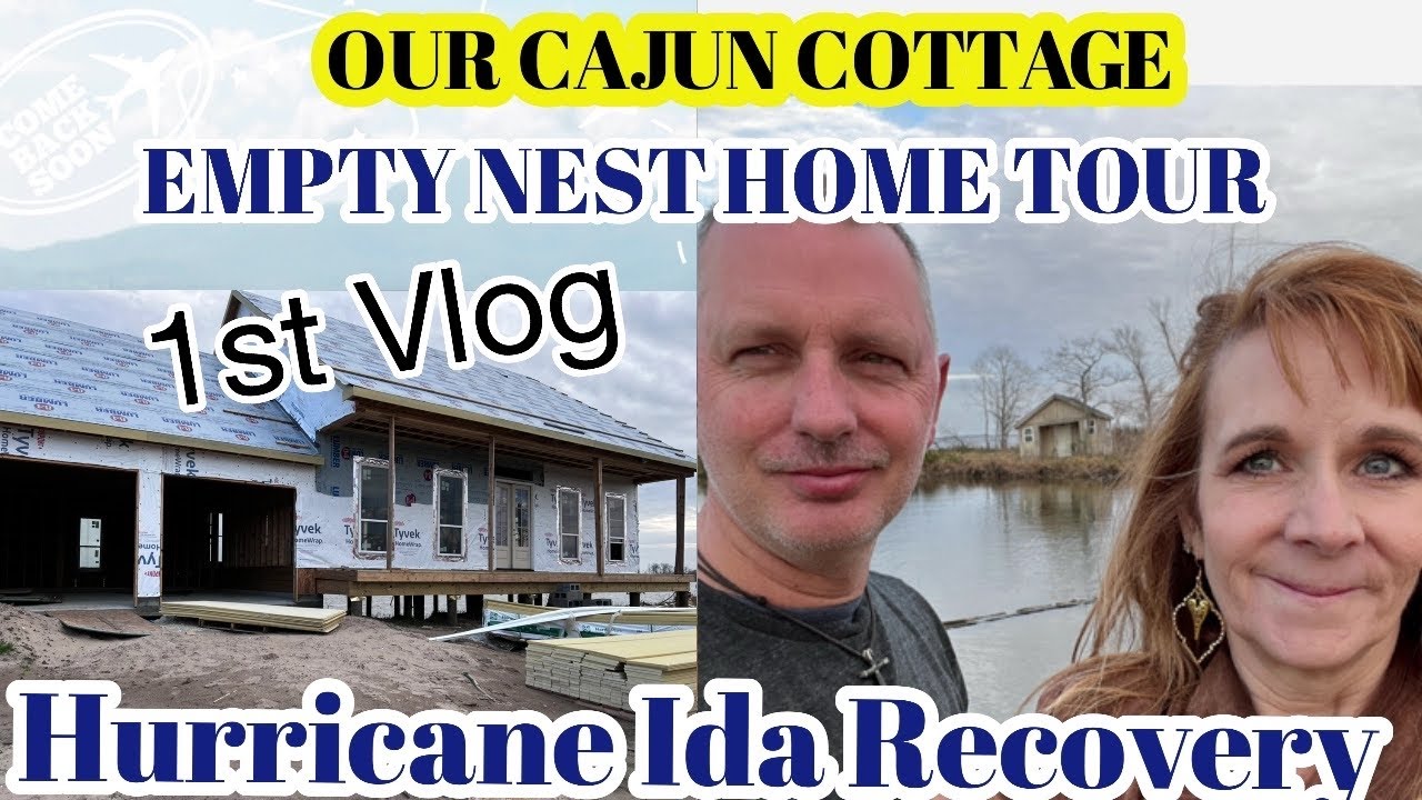 Empty Nest Cajun Cottage | Cottage Tour & Swamp Life on a Crawfish Pond ...