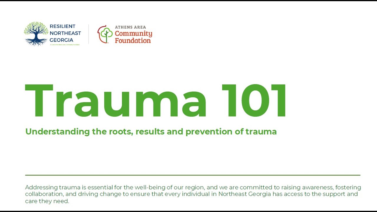 Trauma 101 Webinar - YouTube