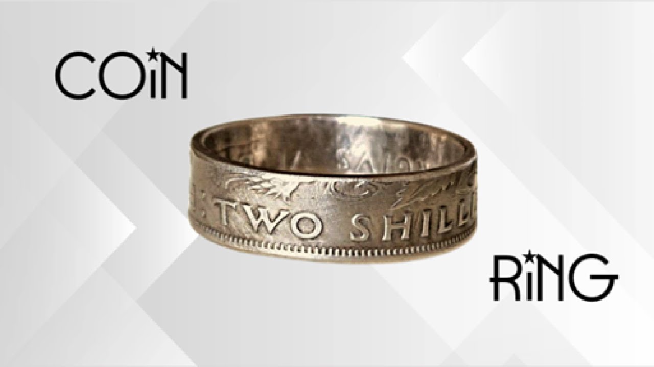 How to Make Two Shillings Coin Ring - DIY Handmade Ring Tutorial - YouTube