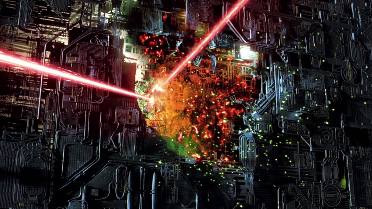 Borg Cube Destruction - STAR TREK: FIRST CONTACT - YouTube