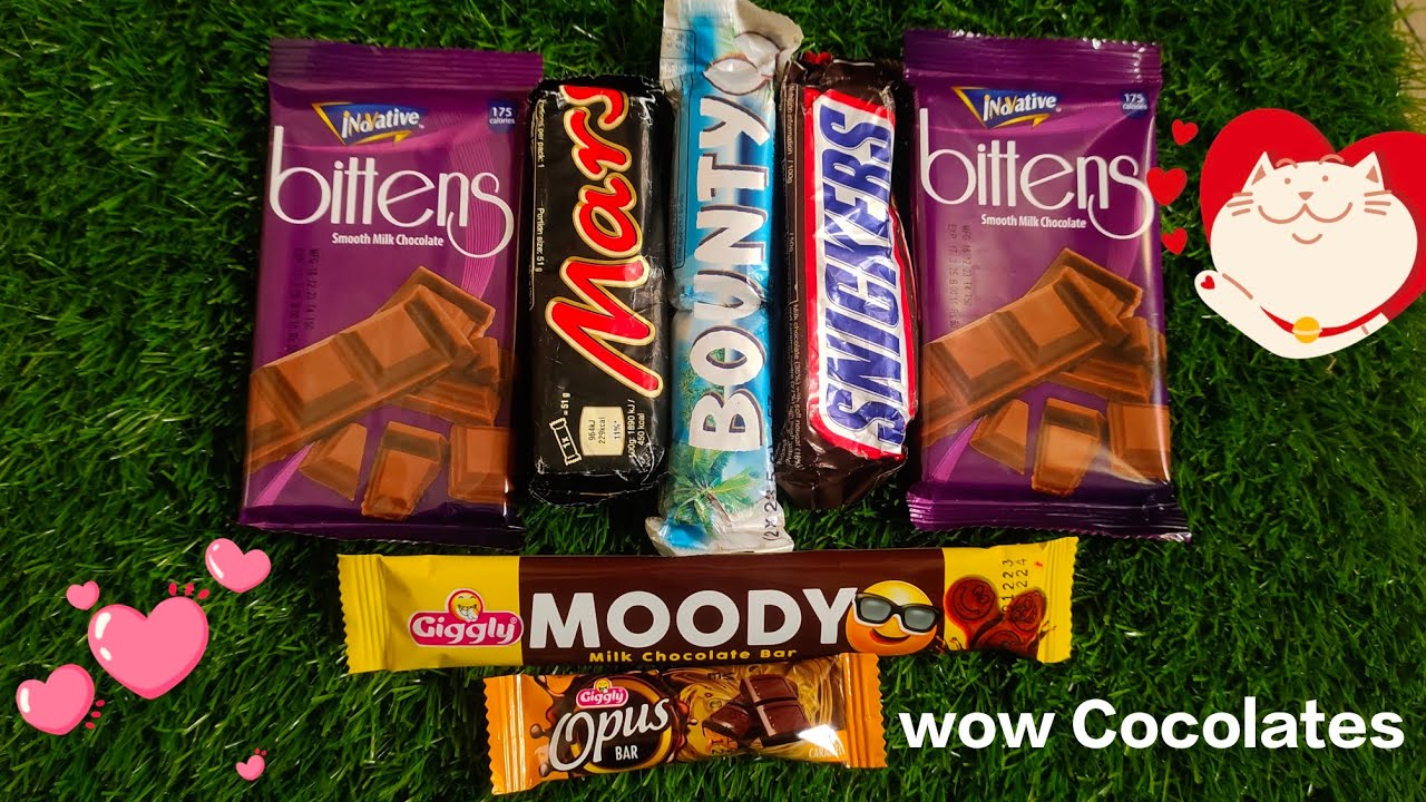 Wow Cocolates:🌈🤎 Today unpacking Cocolates break piece of Cocolates 🍫 ...