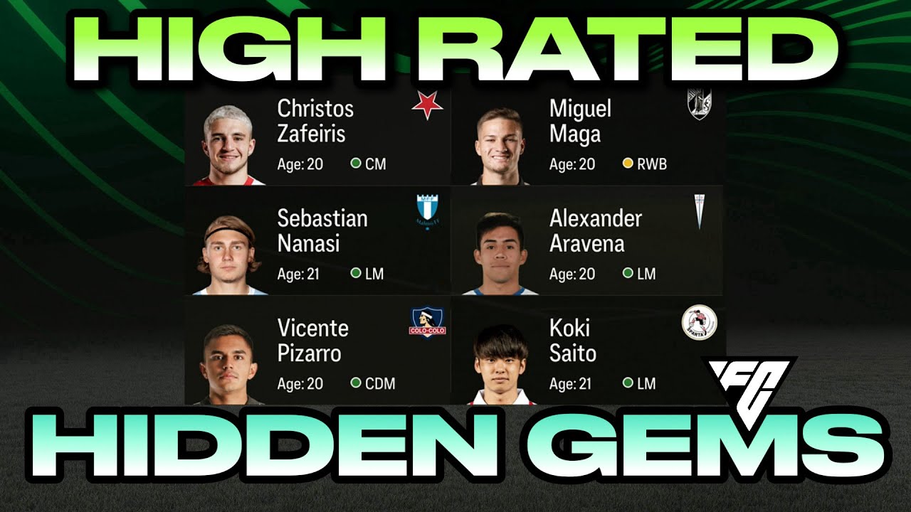 FC 24: HIGH RATED HIDDEN GEMS - YouTube