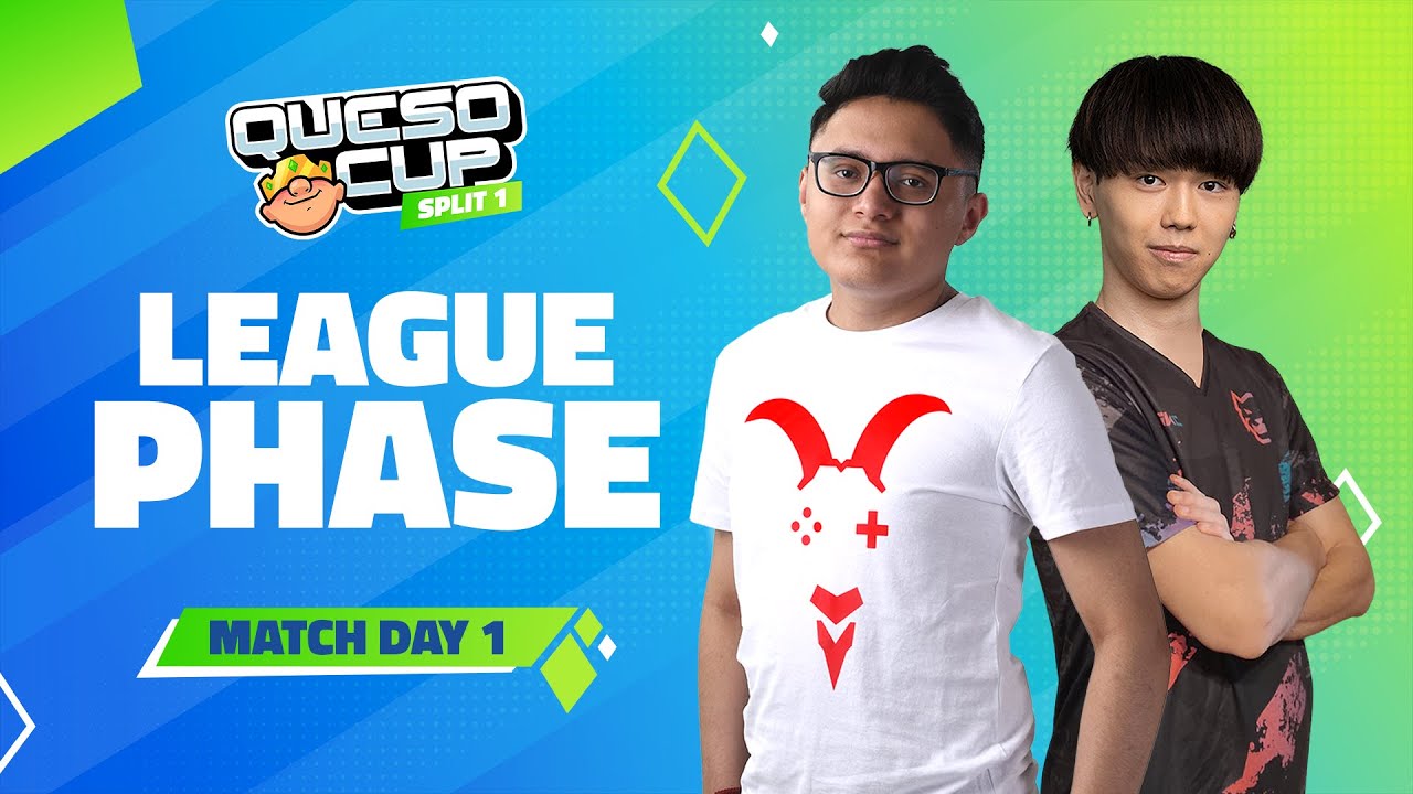 QUESO CUP 2023 | TEAMS EDITION | SPLIT 1 DAY 1 - YouTube