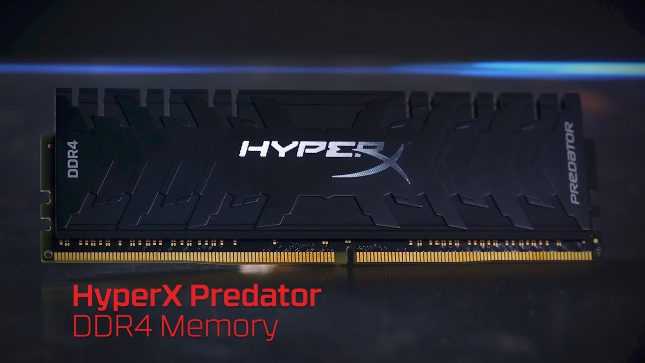 Memoria DDR4 de hasta 4000 MHz: HyperX Predator DDR4 - YouTube