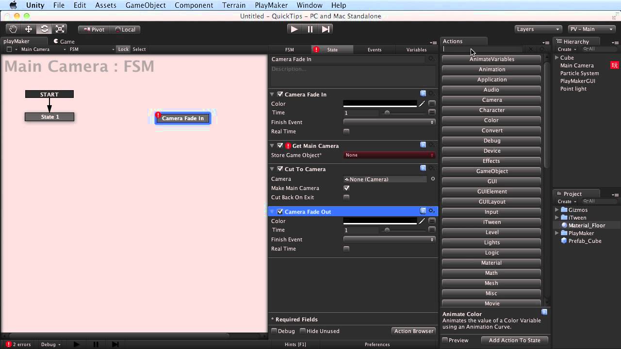 Drag and Drop Actions - YouTube