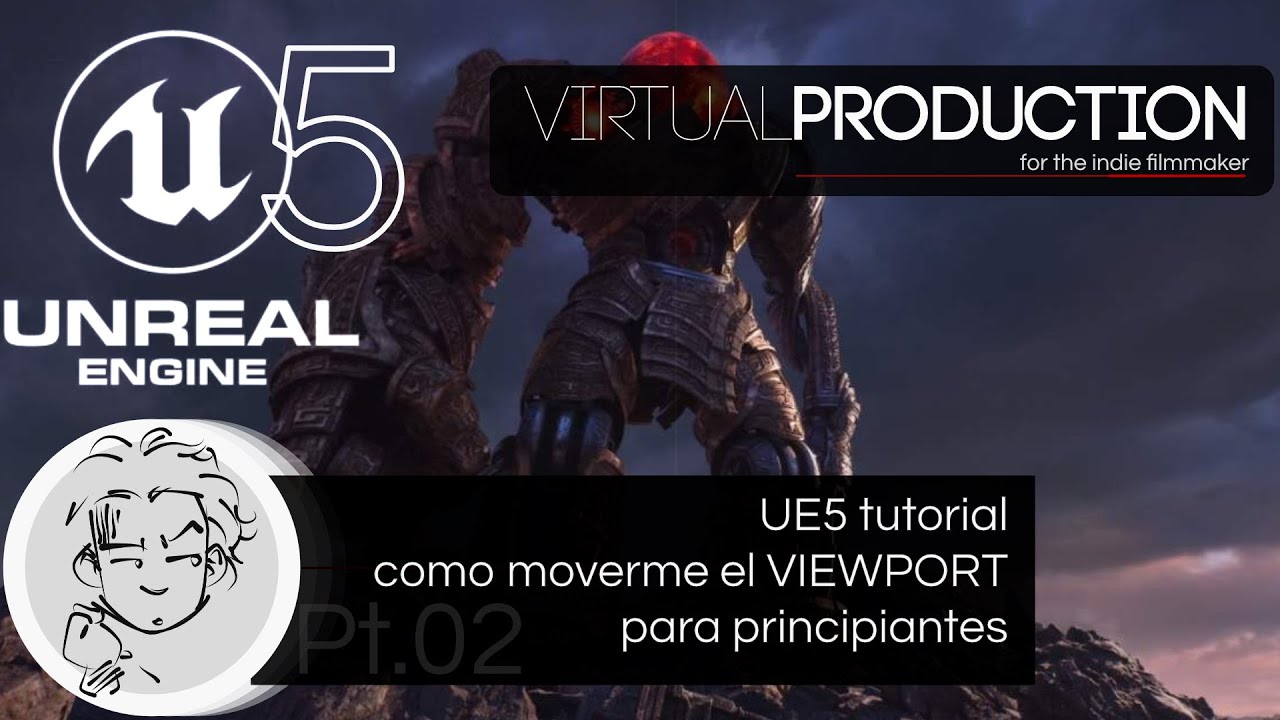 UE5 tutorial -- pt.02 Viewport -- Virtual Production PRINCIPIANTES ...