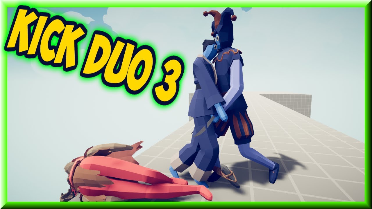 Kick Duo 3! Taekwondo and Jester vs Every Faction 2v1 + Bonus - TABS ...