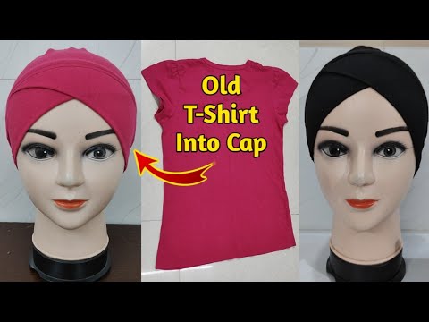 Criss Cross Hijab Inner Cap Cutting Stitching/ Inner Hijab Cap Cutting Stitching/Hijab Inner Cap DIY