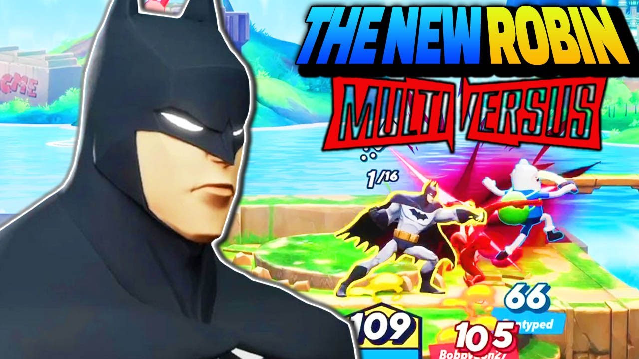 Batman without Prep Time in The Multiversus Beta - YouTube