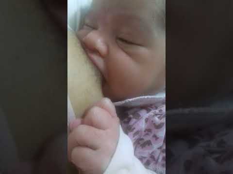 Larissa primeiro mamazinho😍