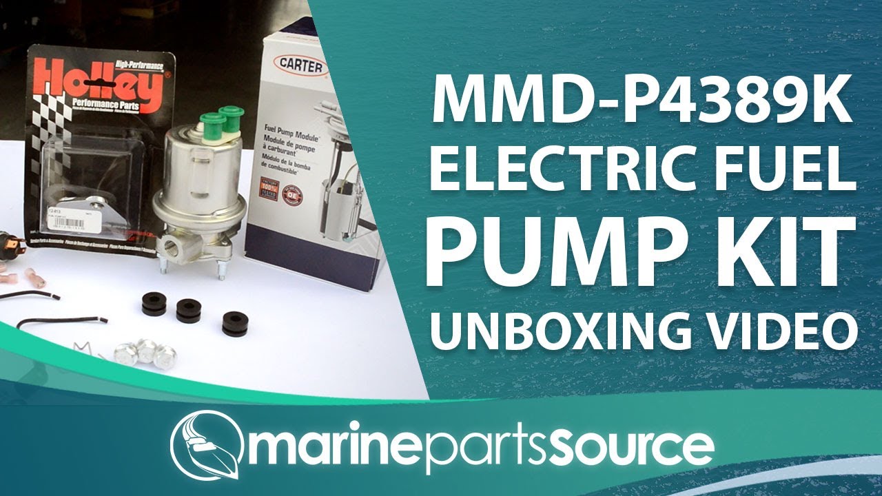 MMD P4389K Electric Fuel Pump Kit Unboxing Video - YouTube