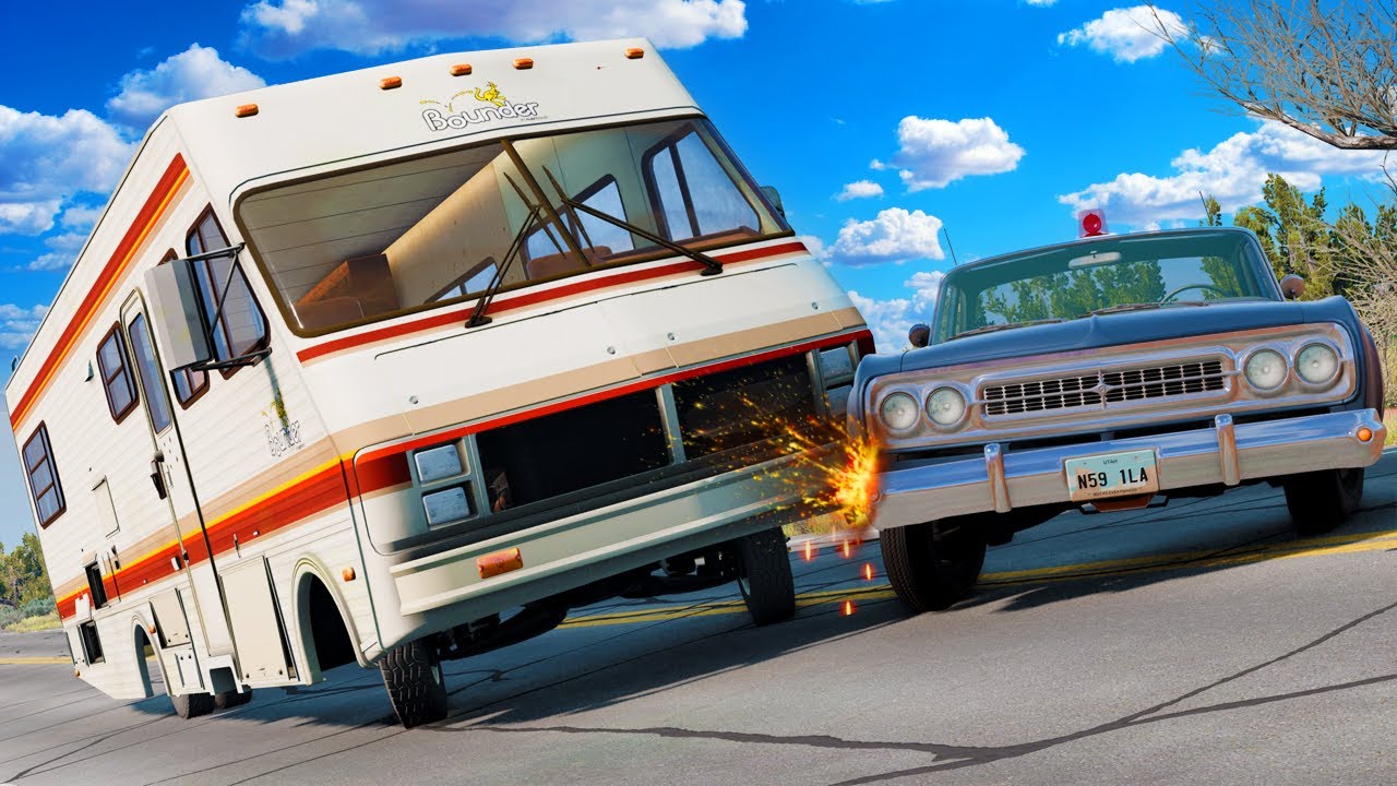 NEW RV MOD Makes for Fun High-Speed Police Chases in BeamNG Drive ...
