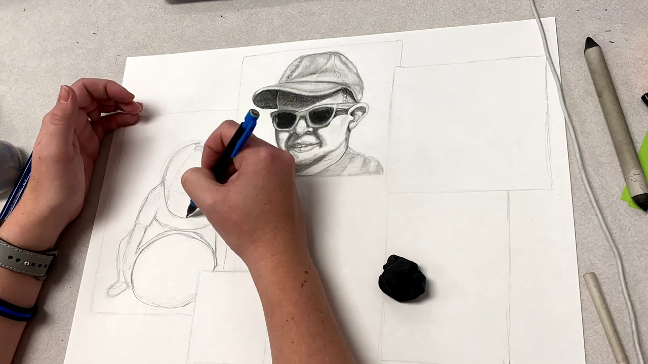 Fractured Drawing - YouTube