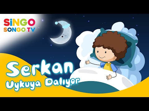 SERKAN Uykuya Dalıyor 😴🛌 – SingoSongo TV I İsme Özel Çocuk Şarkıları 🎵