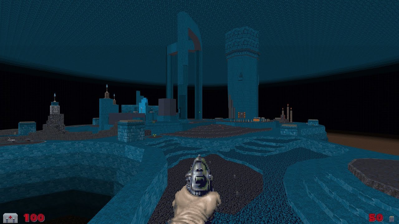 Doom 2 - DBP36: Aquatic Wonder (longplay) - YouTube