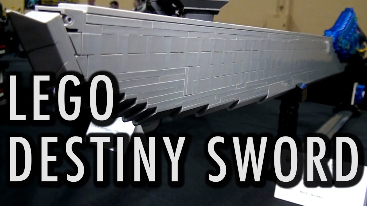 LEGO Destiny Arc Edge Sword | Brickworld Chicago 2016 - YouTube