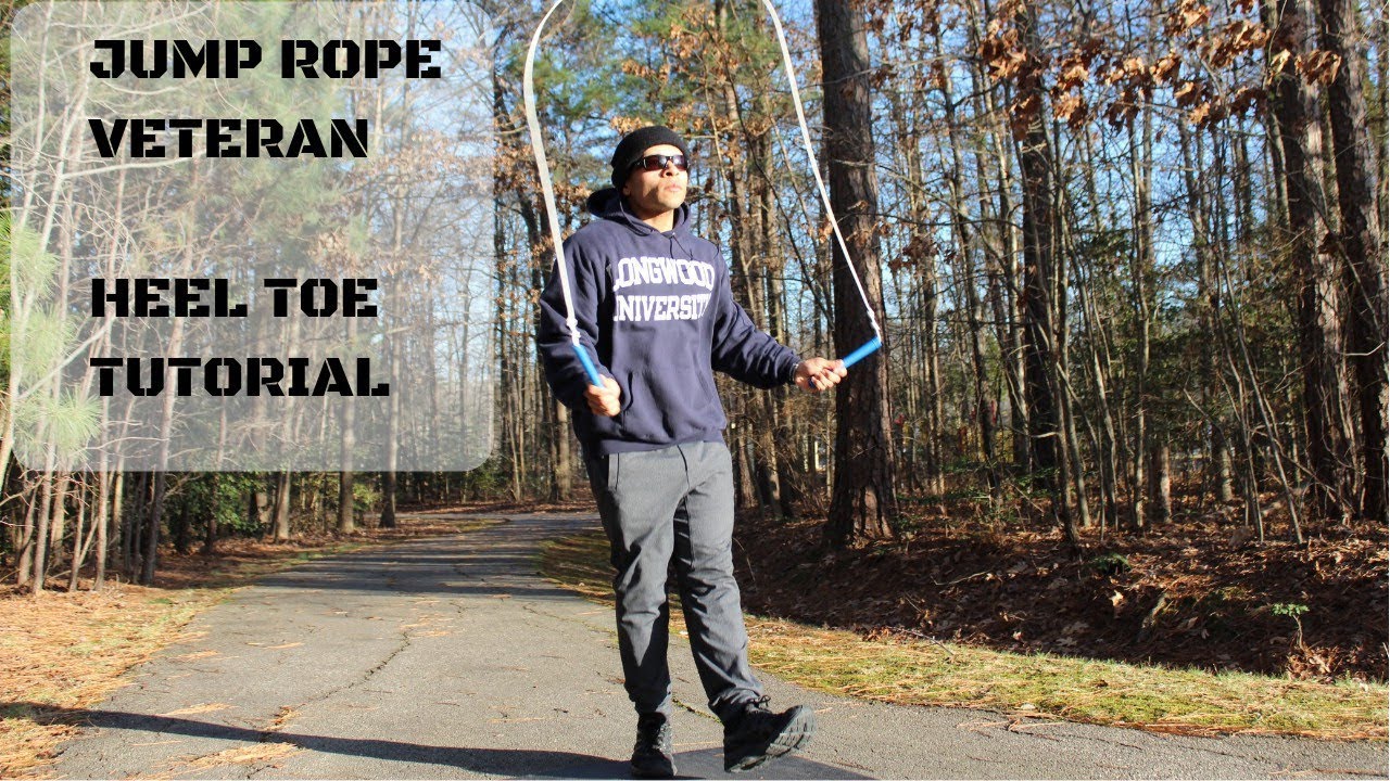 How to do the Heel Toe Jump Rope Move - YouTube