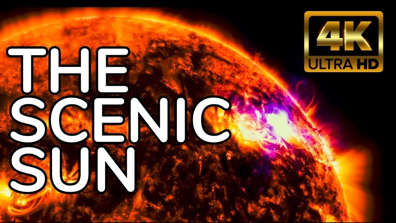 Amazing Views of The Sun 4K Video Mercury Transit - Solar Flare ...