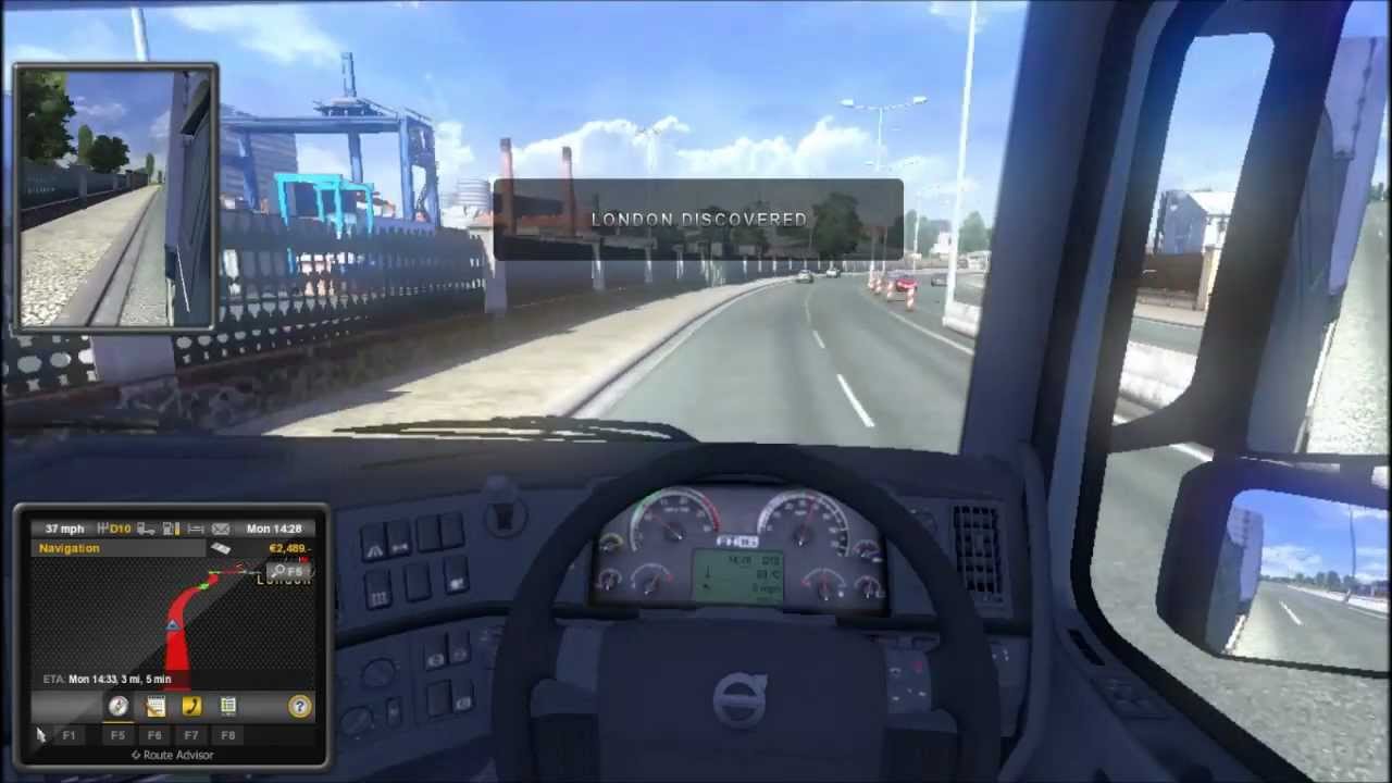 ETS 2 Timelapse Dover - London - YouTube