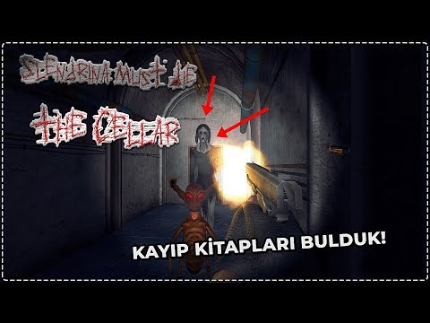 KAYIP KİTAPLARI BULDUK! - Slendrina Must Die: The Cellar