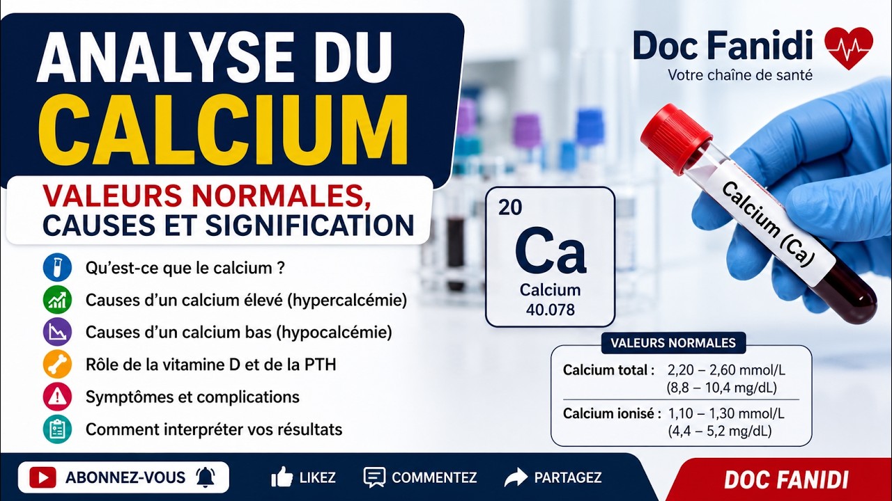 Analyse Calcium - YouTube