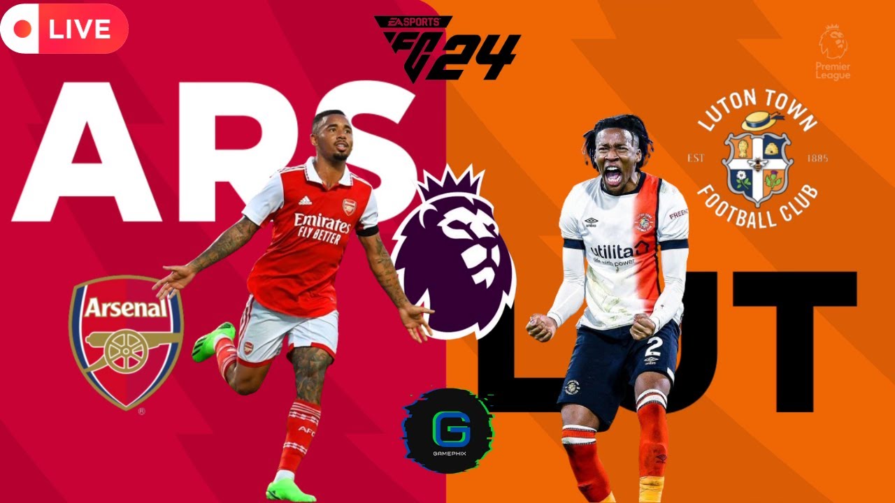 FC 24 Arsenal vs Luton Town! FULL Premier League Match - YouTube