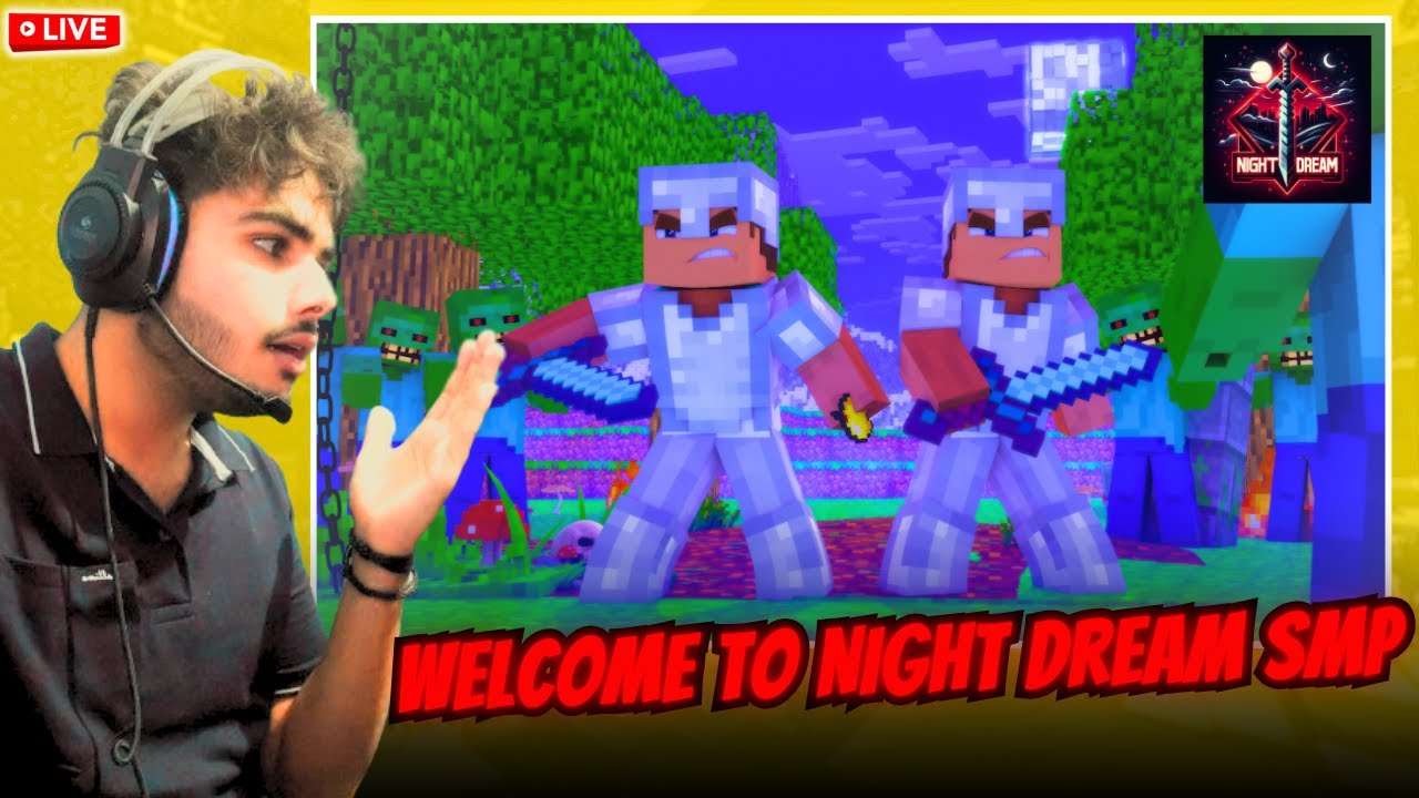 WELCOME TO NIGHT DREAM SMP !! - YouTube