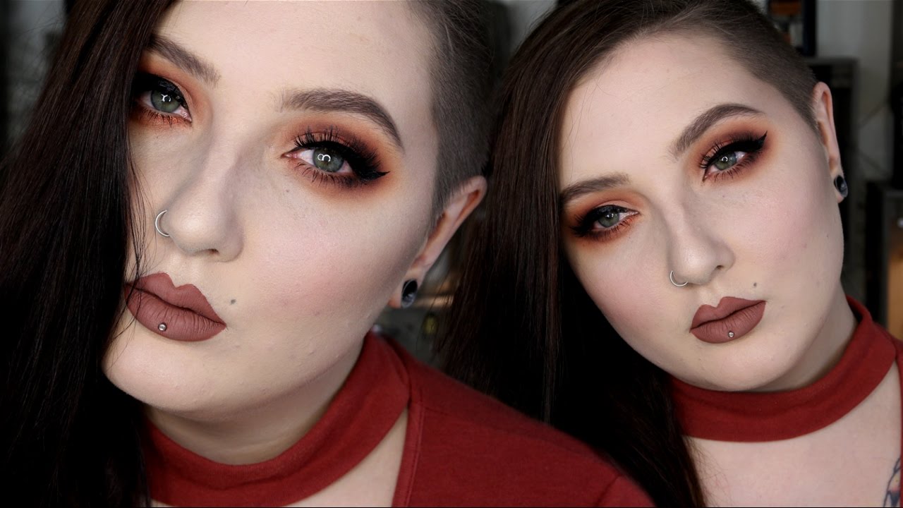 Fall Copper Beauty Makeup Tutorial - YouTube