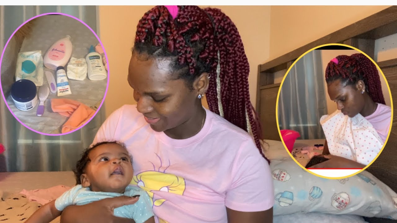 Baby Alaina’s morning routine🧴🛁 - YouTube