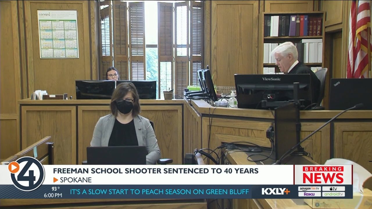 Freeman shooter sentenced to 40 years in prison - YouTube