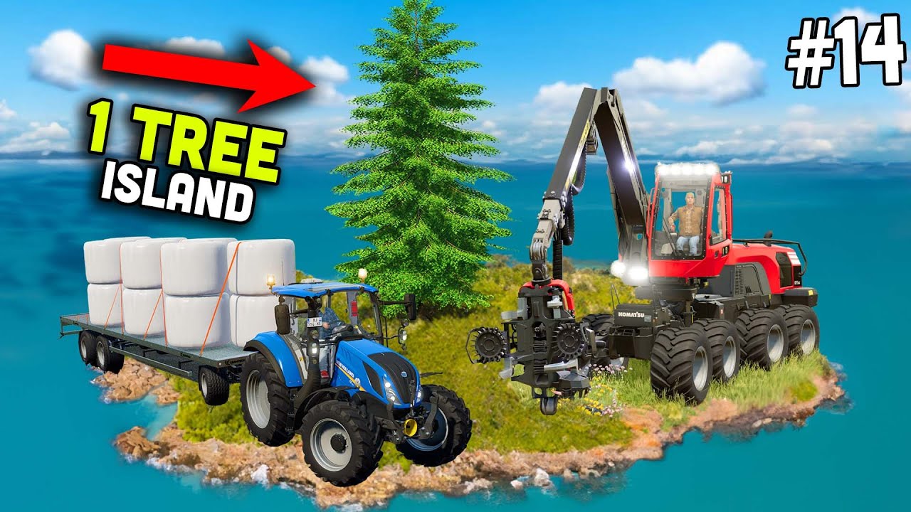 Start from 0$ on "1 Tree Island" 🚜 #14 - YouTube
